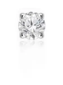 ORADINA 14k Diamond Stud Earring - White Gold