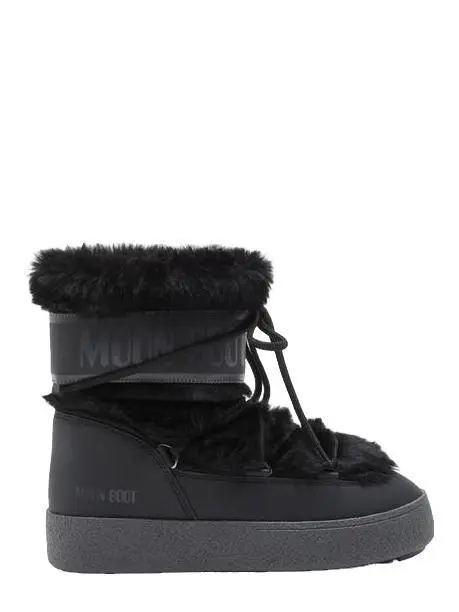 Moon Boot Ltrack Faux Fur Boots - Black/black