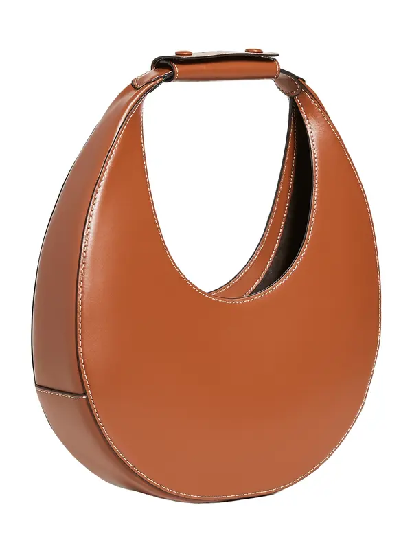 Staud Moon Handheld Bag - Tan