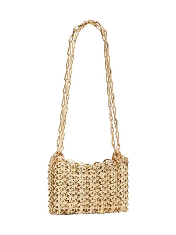 Rabanne Iconic Nano 1969 Bag - Gold