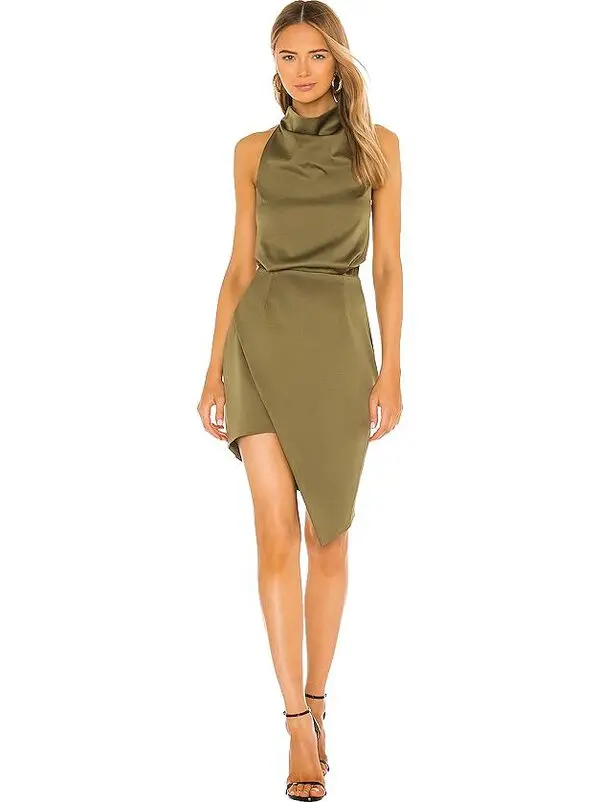 ELLIATT Camo Mini Dress - Khaki