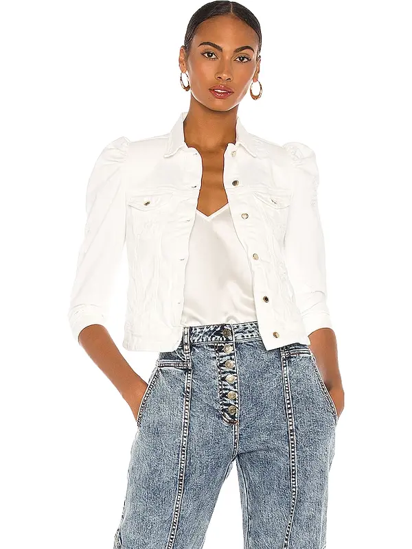 Retrofete Ada Jacket - Vintage White