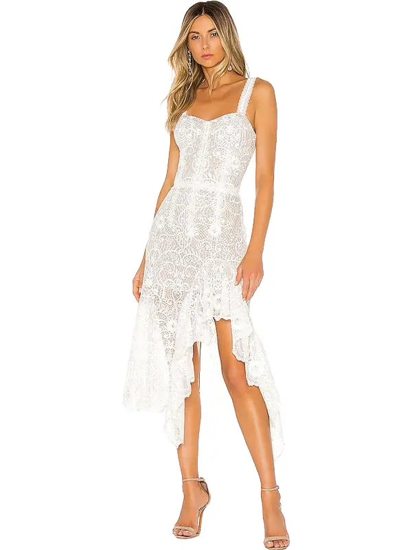 BRONX AND BRONCO Tiffany Blanc Dress - White