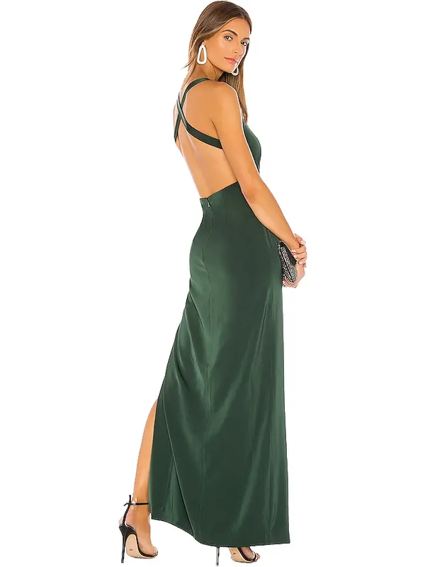 Nbd Jill Gown - Emerald Green