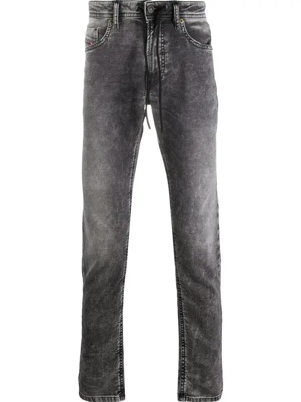 DIESEL® Thommer Low-rise Slim-fit Jeans - Grey