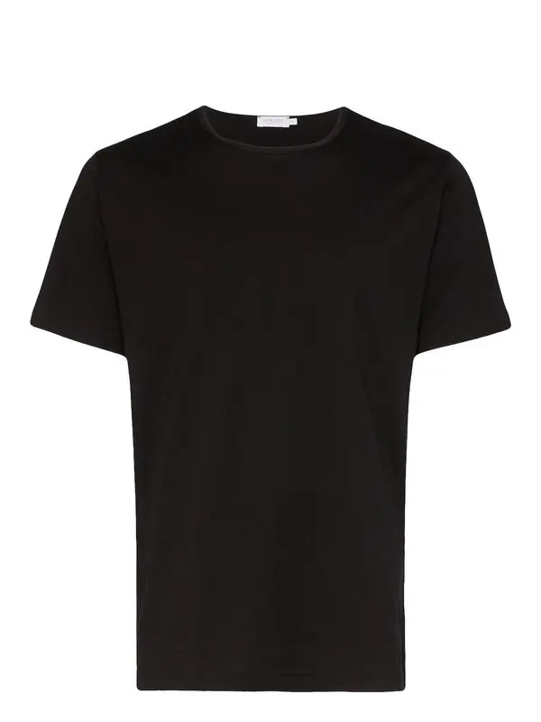 Sunspel Superfine Cotton T-shirt - Black