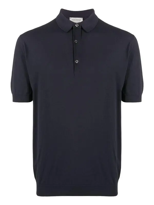 John Smedley Adrian Polo Shirt - Blue