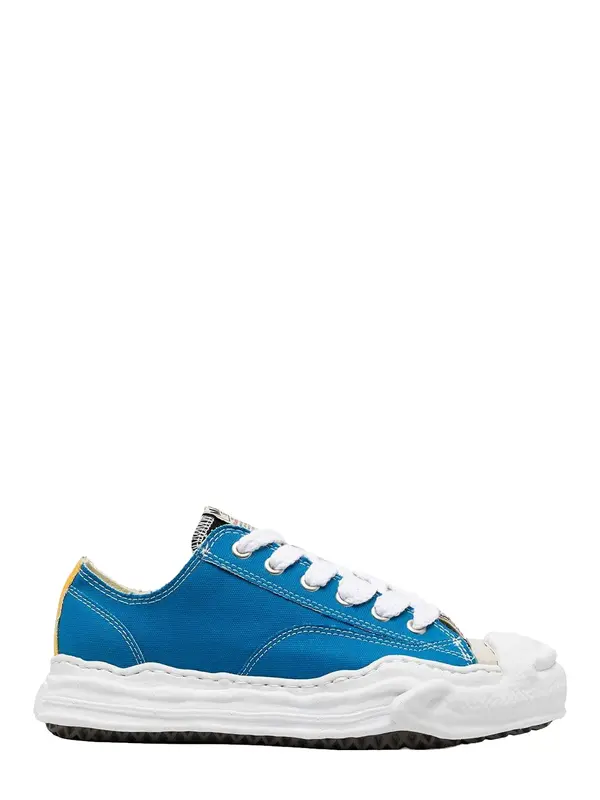 Mihara Yasuhiro Logo Patch Sneakers - Blue