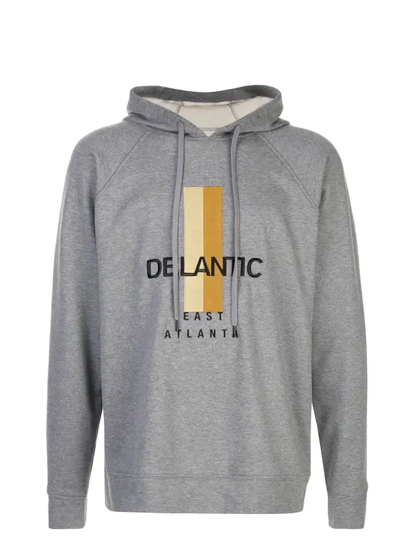 DELANTIC East Atlanta Runway Fleece Hoodie - Grey