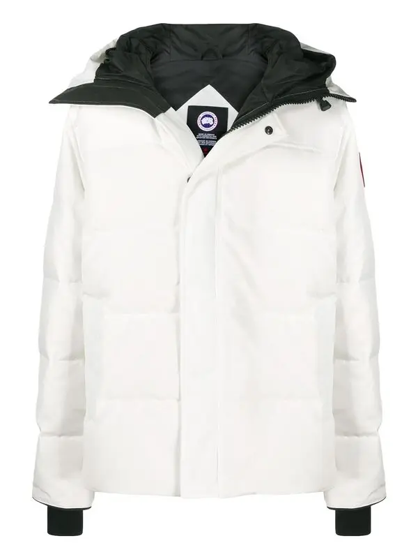 Canada Goose Macmillan Hooded Jacket - White
