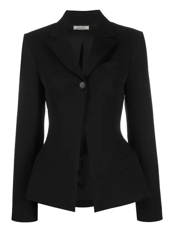 Nina Ricci Structured Blazer - Black