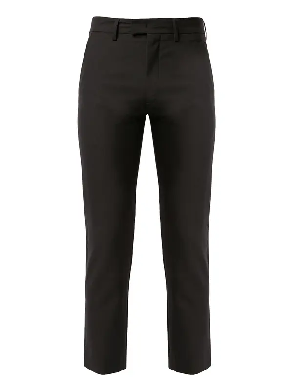 AGNÈS B. Jam Skinny Cropped Trousers - Black