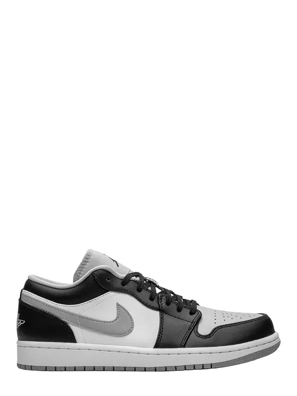 JORDAN Air 1 Low Light Smoke Grey Sneakers - Black