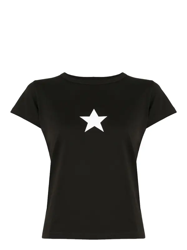 AGNÈS B. Brando Star T-shirt - Black