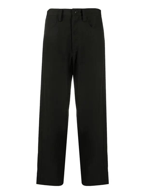 Y’s Straight-leg Trousers - Black