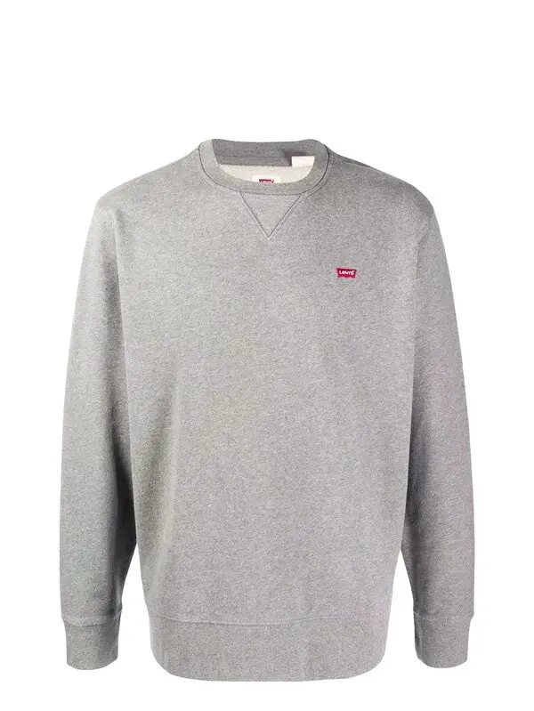 LEVI'S Logo Detail Sweatshirt - Grey