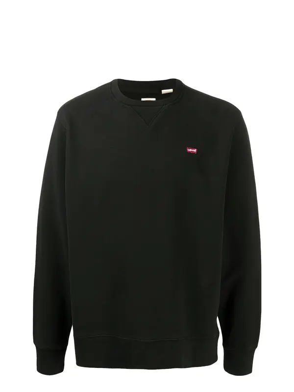LEVI'S Logo Detail Sweatshirt - Black