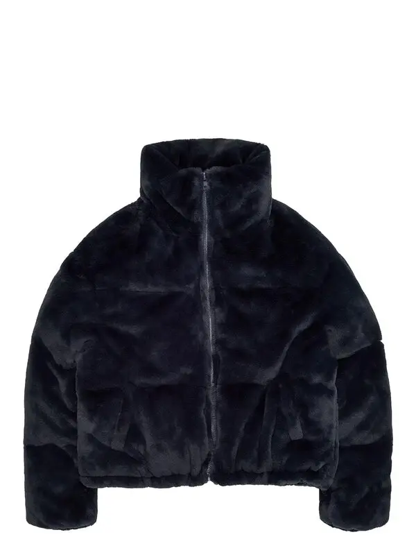 Apparis Billie Faux-fur Puffer Jacket - Blue