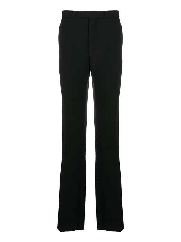 Raf Simons Side Bands Tailored Trousers - Black