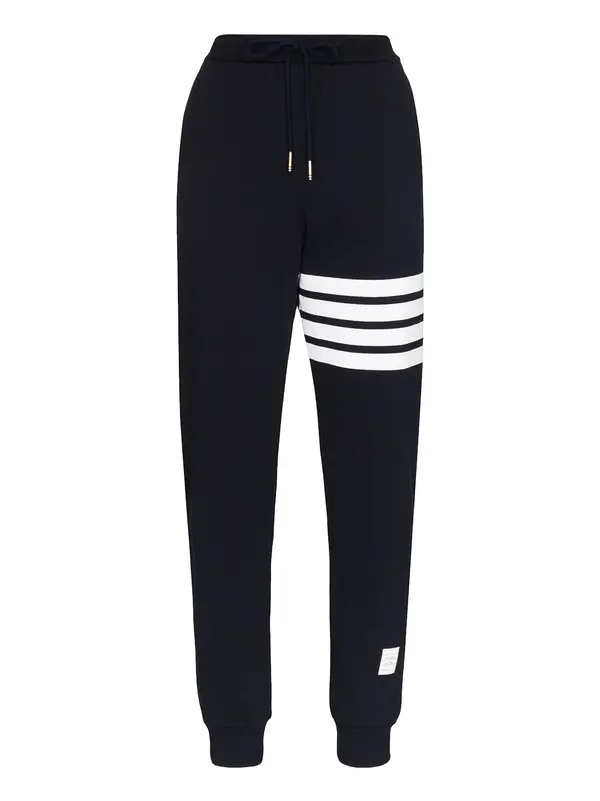 Thom Browne 4-bar Cotton Sweatpants - Blue