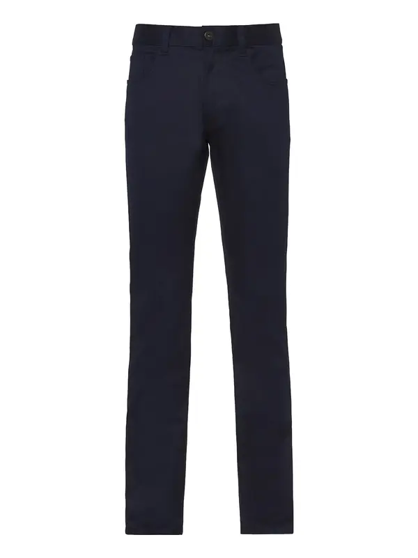 Prada Five-pocket Straight-leg Jeans - Blue