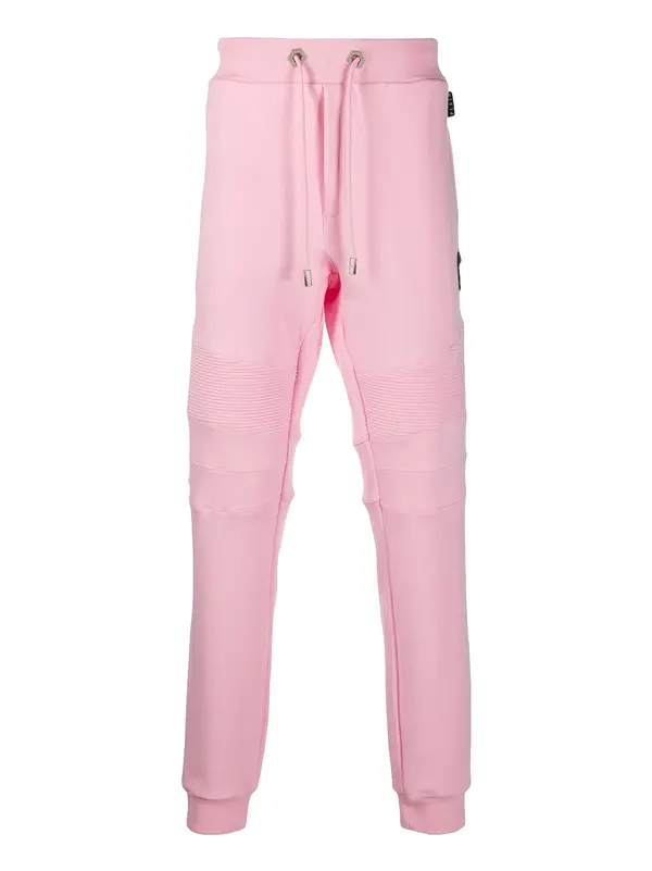 Philipp Plein Track Pants With Quilted Detailing - Pink
