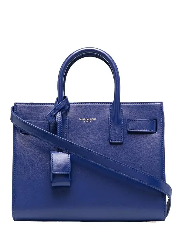 Saint Laurent Nano Sac De Jour Tote - Blue
