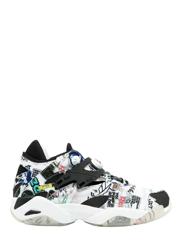 REEBOK Graffiti Print Sneakers - White
