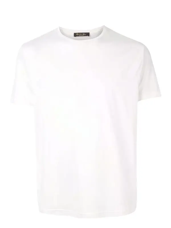 Loro Piana Plain Crew-neck T-shirt - White