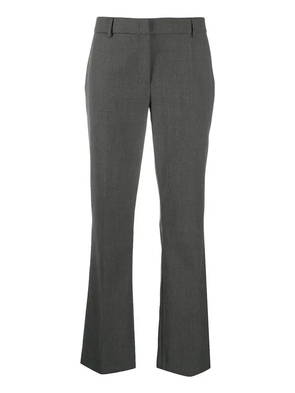 L' AUTRE CHOSE Tailored Cropped Trousers - Grey