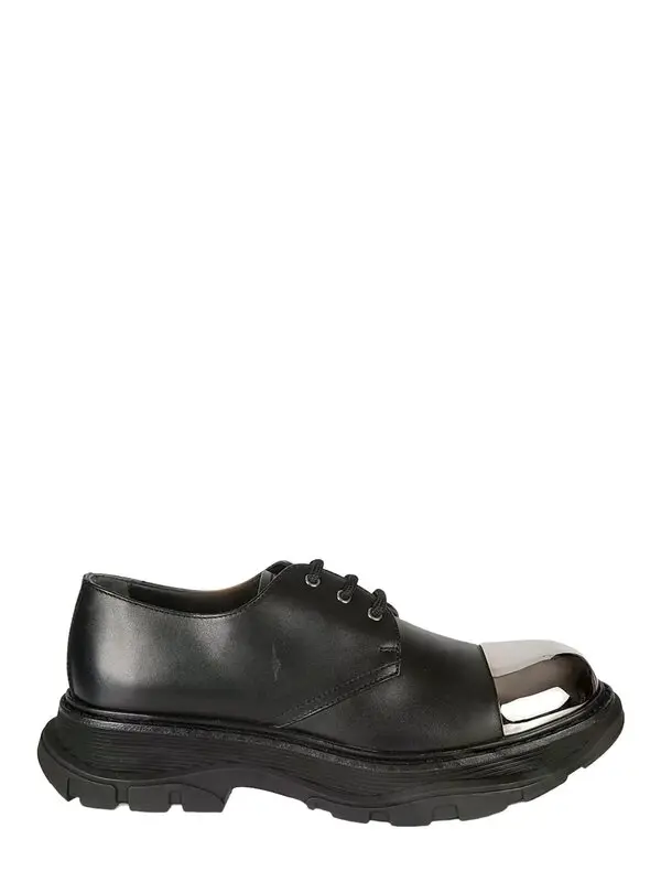 Alexander McQueen Tread Derby Shoes - Black