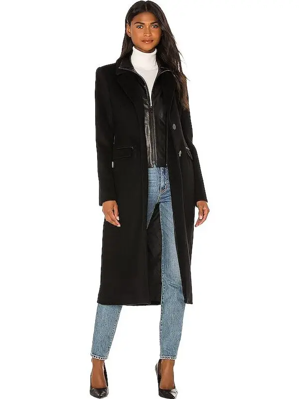 LAMARQUE Malva Coat - Black
