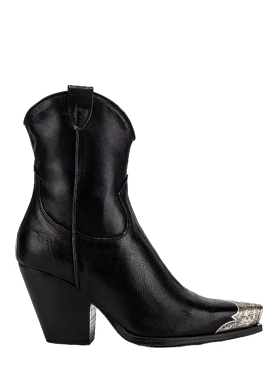 Free People Brayden Western Boot - Black