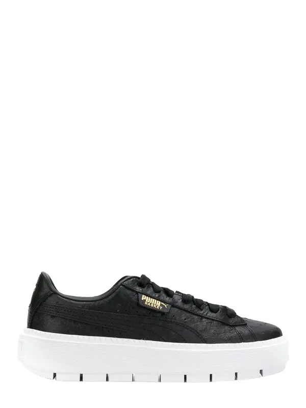 PUMA Platform Trace Ostrich Sneakers - Black