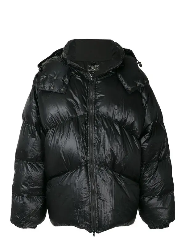 MASTERMIND WORLD Oversized Puffer Jacket - Black
