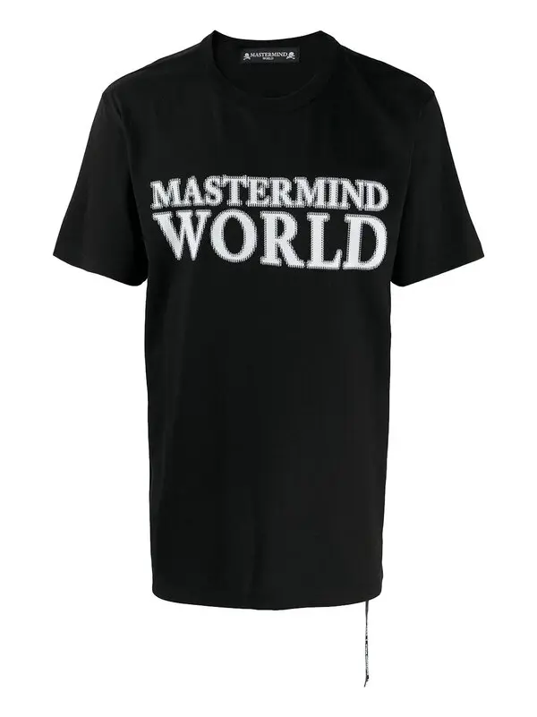 MASTERMIND WORLD Logo Print T-shirt - Black