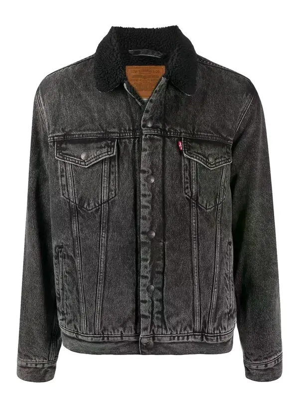 LEVI'S The Sherpa Type Iii Trucker Jacket - Black