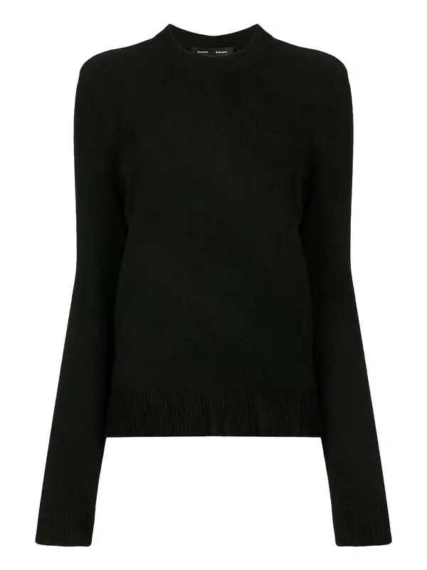 Proenza Schouler Raglan Sleeve Cashmere Jumper - Black