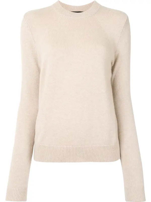 Proenza Schouler Raglan Sleeve Cashmere Jumper - Brown