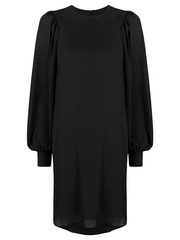 BLANCA VITA Altea Long-sleeved Dress - Black