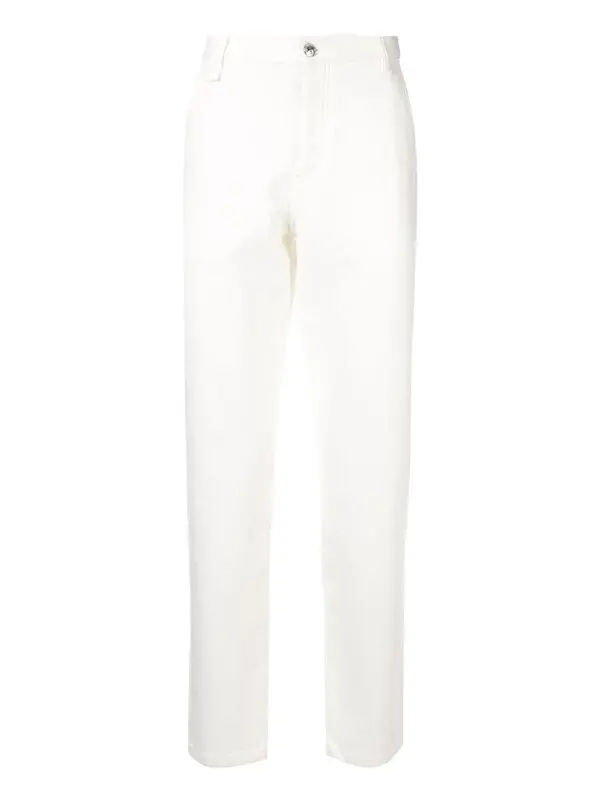 A.p.c. Classic Straight-cut Trousers - White