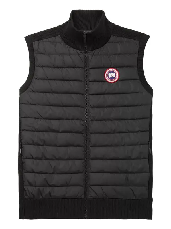 Canada Goose Hybridge Slim-fit Gilet - Black
