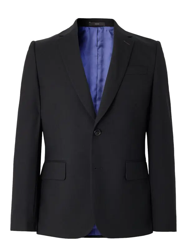 Paul Smith Soho Slim-fit Wool-twill Suit Jacket - Black