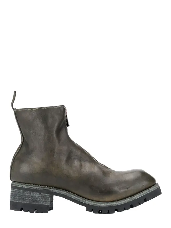 Guidi Pl1v Ankle Boots - Grey