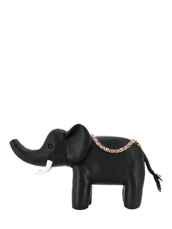Thom Browne Elephant Chain Shoulder Bag - Black