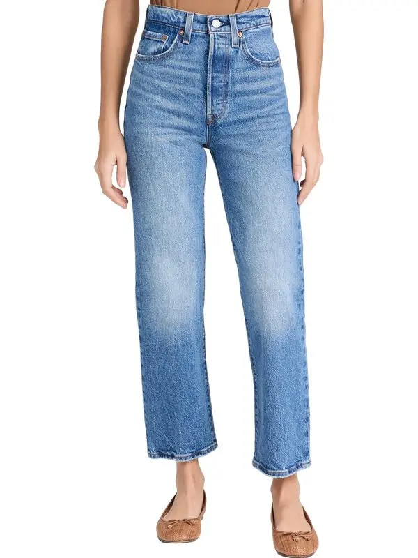 LEVI'S Ribcage Straight Ankle Jeans - Dance Around