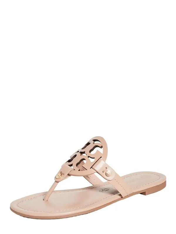 Tory Burch Miller Thong Sandals - Light Sand