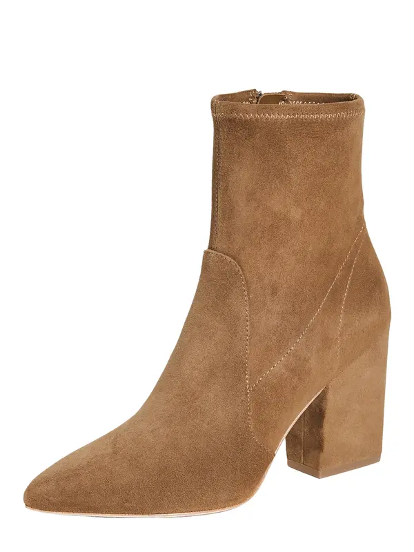 LOEFFLER RANDALL Isla Slim Ankle Booties - Cacao