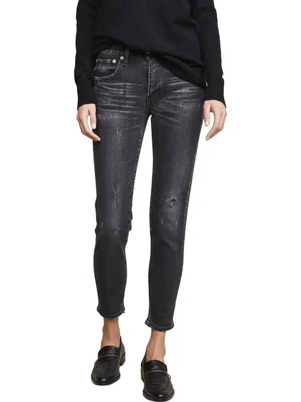 Moussy Vintage Skinny Fit Velma Jeans - Black