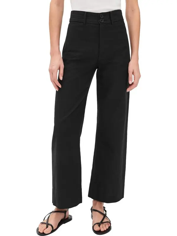 APIECE APART Merida Wide-leg Pants - Black
